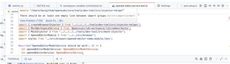 Feature 适配 Eslint 插件 226 版本 · Issue 1675 · Opensumicore · Github