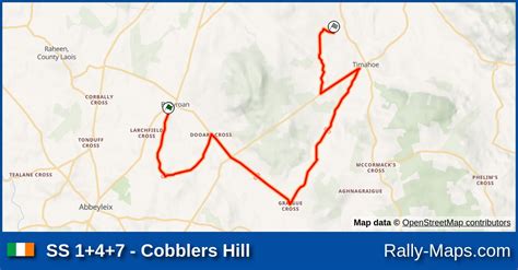 Ss 147 Cobblers Hill Stage Map Almc Stages Rally 1998 🌍 Rally