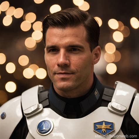 Sci Fi Lieutenant Uniform Stable Diffusion Online