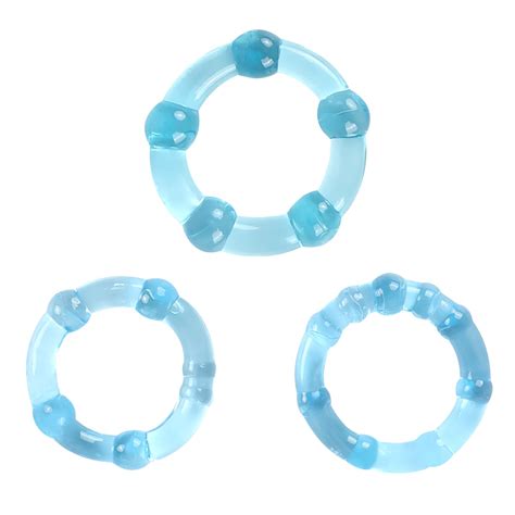 3 Pack Silicone Penis Rings Setsilicone Penis Ring For Men Erection