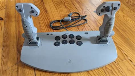 SONY PLAYSTATION PS Analog Flight Dual Joystick SCPH Vintage EUR PicClick FR