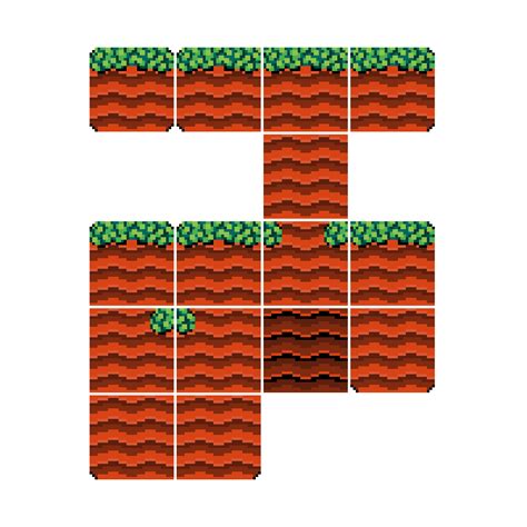 Pixilart Grass Tileset By Tuxedoedabyss03