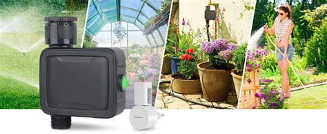 Landrip Bewässerungscomputer WLAN Bewässerungssystem für Garten Wasser Zeitschaltuhr für