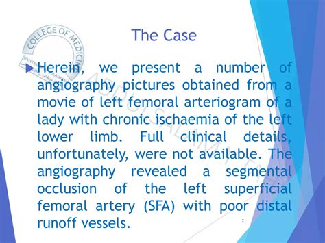 Superficial Femoral Artery Occlusionpdf