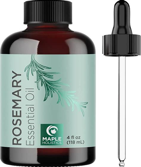 Pure Rosemary Essential Oil With Dropper Undiluted Rosemary Oil For