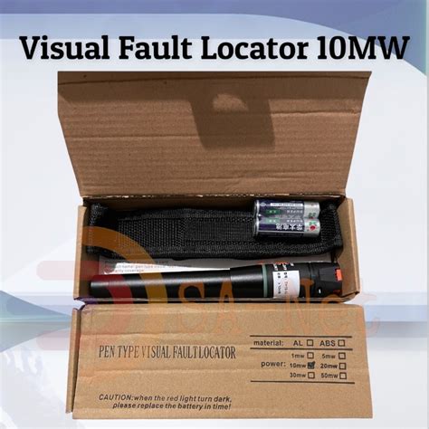 Jual Vfl Fo Visual Fault Locator Fiber Optic Senter Fiber Optik