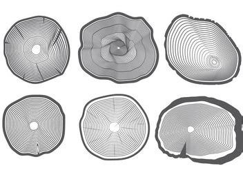 Tree Ring Vectrs Free Vector Download CannyPic