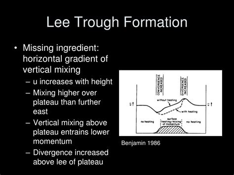 Ppt Appalachian Lee Troughs Their Role In Initiating Deep Convection And Severe Thunderstorms