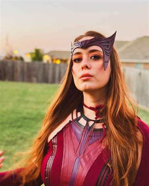 Kacee Cavazos As The Scarlet Witch Rreactgirlsofyt