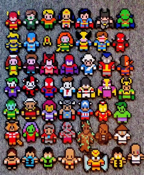 Mini Disney Perler Bead Patterns Small Designs Universal Hobbyist Hq