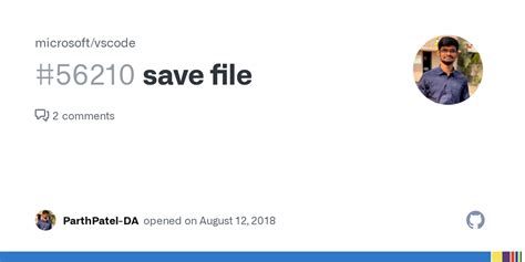 save file · issue 56210 · microsoft vscode · github