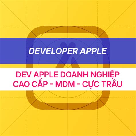 Developer Apple Doanh NghiỆp Dev Apple Tạp Hóa Mmo