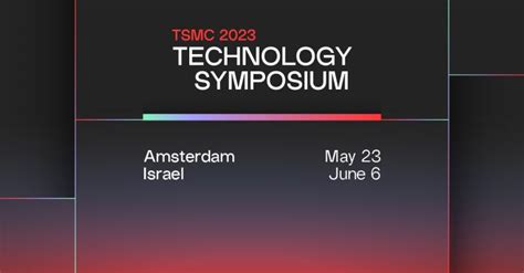 Tsmc Tsmcsymposium Semiconductor Innovation Sustainability Unleashinnovation Tsmc