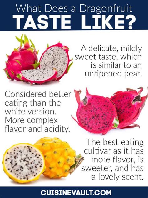 What Do Dragonfruit Taste Like Artofit