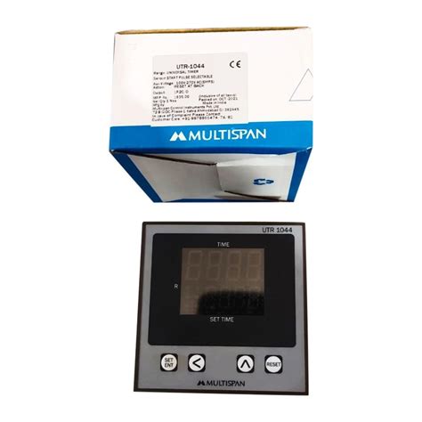 Multispan UTR 1044 Programmable Timer At Rs 1750 Piece Programmable Timer In Rajkot ID