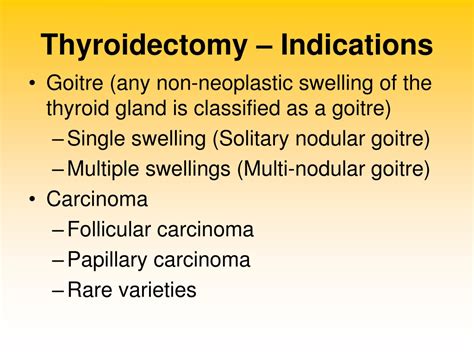 Ppt Thyroidectomy Care Powerpoint Presentation Free Download Id 9396899
