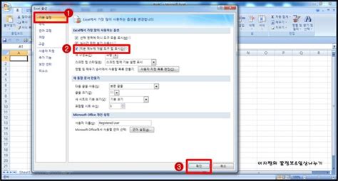 엑셀 매크로 만들기 개발 도구 탭 표시 방법 네이버 블로그