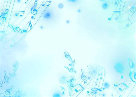 Blue Music Background