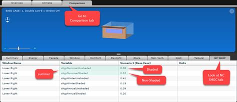 Non Co Planar SHGC Calculations Windows Daylighting