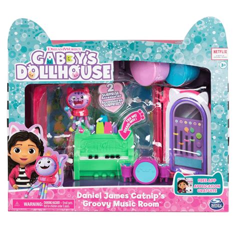 Gabby´s Dollhouse Sala De Música La Casa De Muñecas Netflix Cosmética