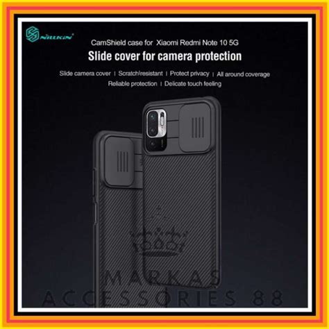 Promo Xiaomi Redmi Note G Nillkin Camshield Casing Hard Case Pc Diskon Di Seller