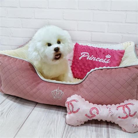 ᐉ Лежанка для собак Amore Mio Cane Брідж Princess до 8 кг 70х50х23 см Db 0056 • Краща ціна в