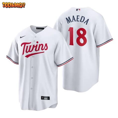 Minnesota Twins Kenta Maeda White 2023 Replica Home Jersey