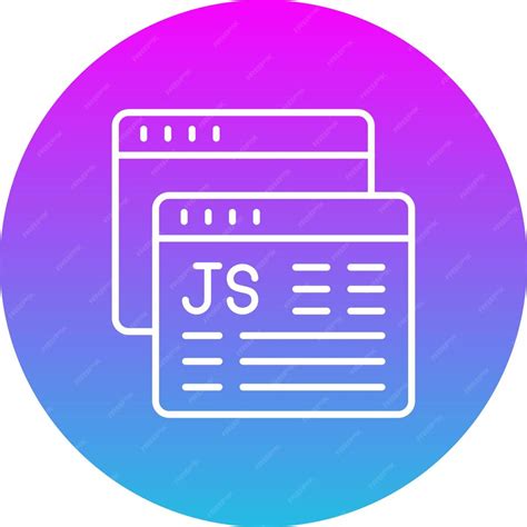 Premium Vector Javascript Icon