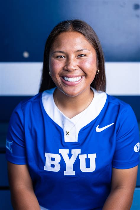 Aleia Agbayani Softball 2025 Byu Athletics Official Athletics