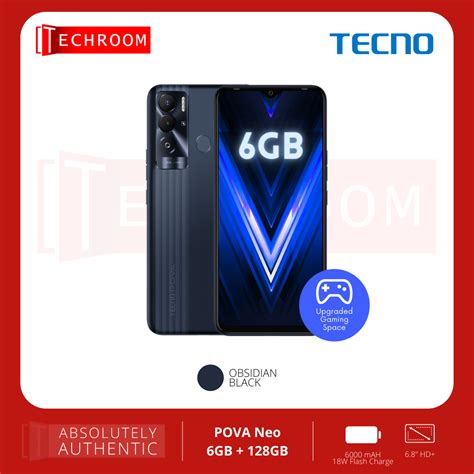 Tecno Pova Neo 6gb Ram 128gb Rom 6000mah W Official Warranty