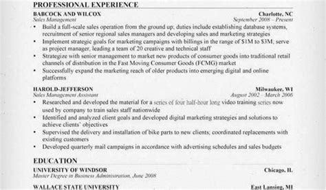 Sales Resume Templates Free Sales Manager Resume Templates Free Excel