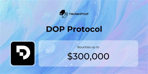 Dop Protocol Program Info Hackenproof