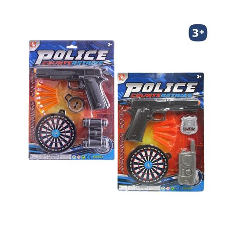 Pistolet Lanceur De Fléchettes S 5 2 M 25 Cm