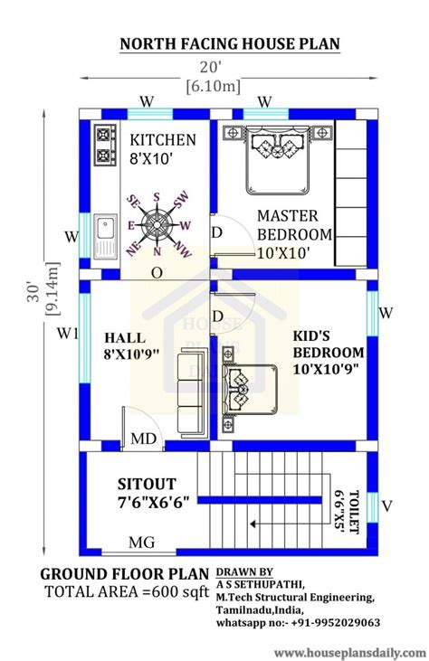 Amazing 54 North Facing House Plans As Per Vastu Shastra 57 Off