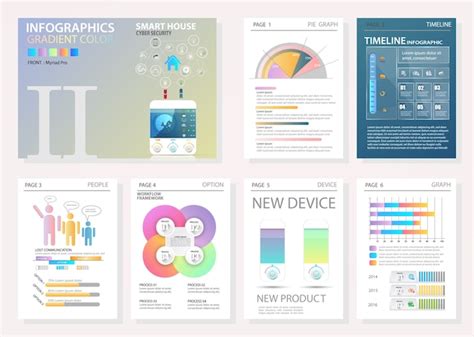 Premium Vector Infographic Set
