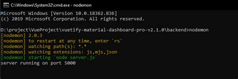 Nodejs Vuetify Project With Expressjs Backend Run In Mobile Network But Unable To Do Backend