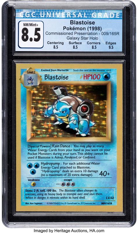 Pokémon Kort Med Blastoise Solgt For 25 Millioner Kroner