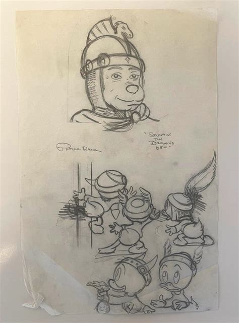 Original Dual Pencil Study By American Artist Patrick Block Catawiki