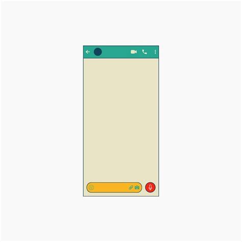 Premium Vector Chat Window Illustration
