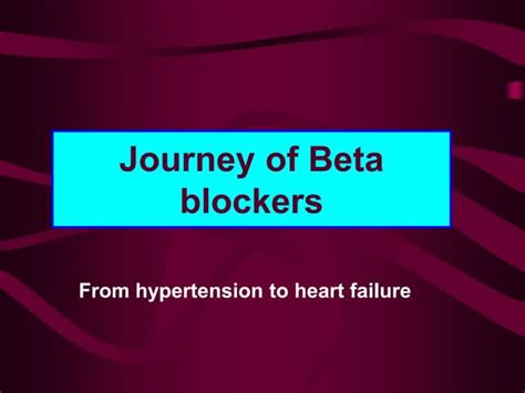 Betablockersppt