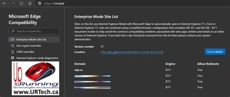 SOLVED How To Configure Chromium Edge IE Compatibility Mode Up Running Inc Tech How To S