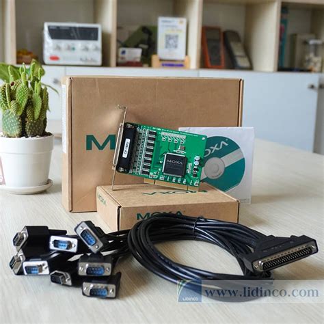 Moxa Cp 168u 8 Port Rs232 Universal Pci Serial Onboard