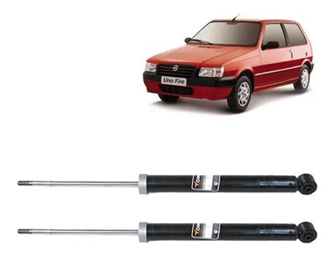Par Amortiguadores Traseros Para Fiat Uno 2010 2018 Cuotas sin interés