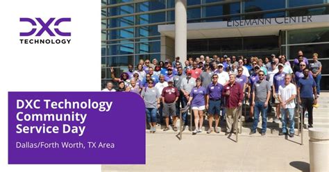 Dxc Technology Americas On Linkedin Wearedxc Communityservice