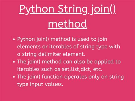 Python String Join How To Split And Join Strings When Programming In