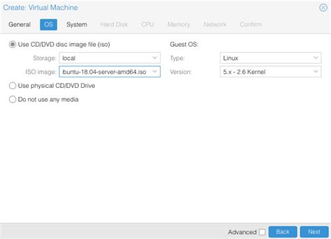 how to create a vm in proxmox ve support guides