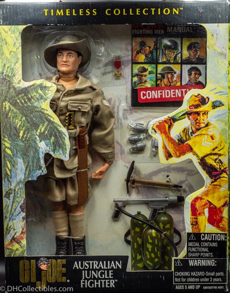 2001 Hasbro Gi Joe Timeless Collection Australian Jungle Fighter Vinta