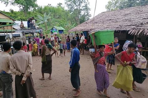 အမ်းမြို့နယ်တွင် ရက်ပိုင်းအတွင်း စစ်ဘေးရှောင်လူဦးရေ ၂ဆကျော် မြင့်တက်လာ