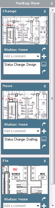 Markup View Panel Newforma Project Center Help