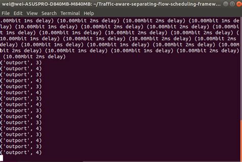 Github P76091349traffic Aware Separating Flow Scheduling Framework